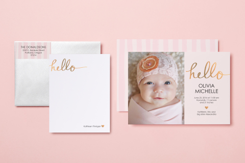Tiny Prints and Baby2Baby Launch Exclusive Birth Announcement ...